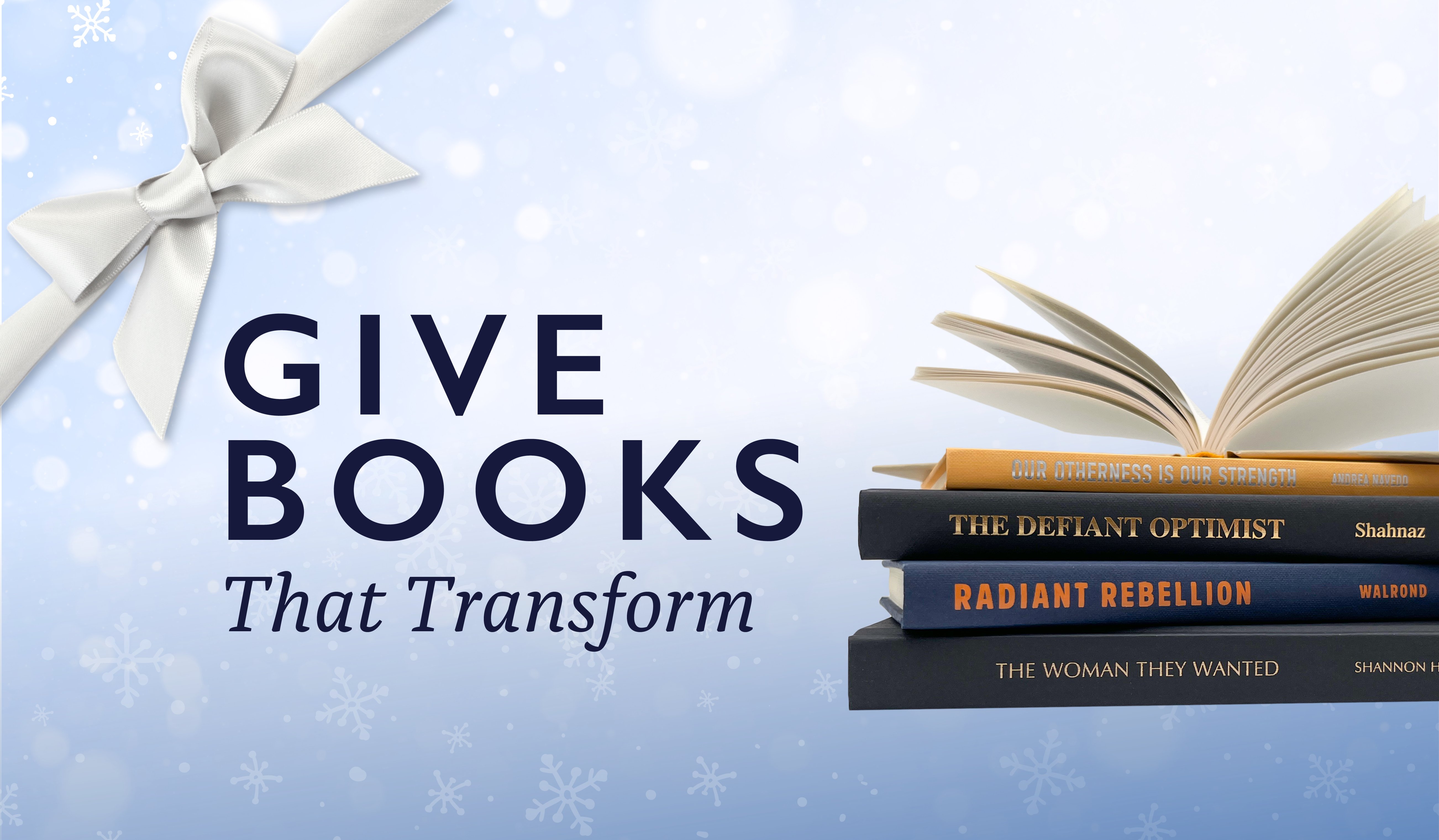 Give Books That Transform — Holiday Gift Guide 2023